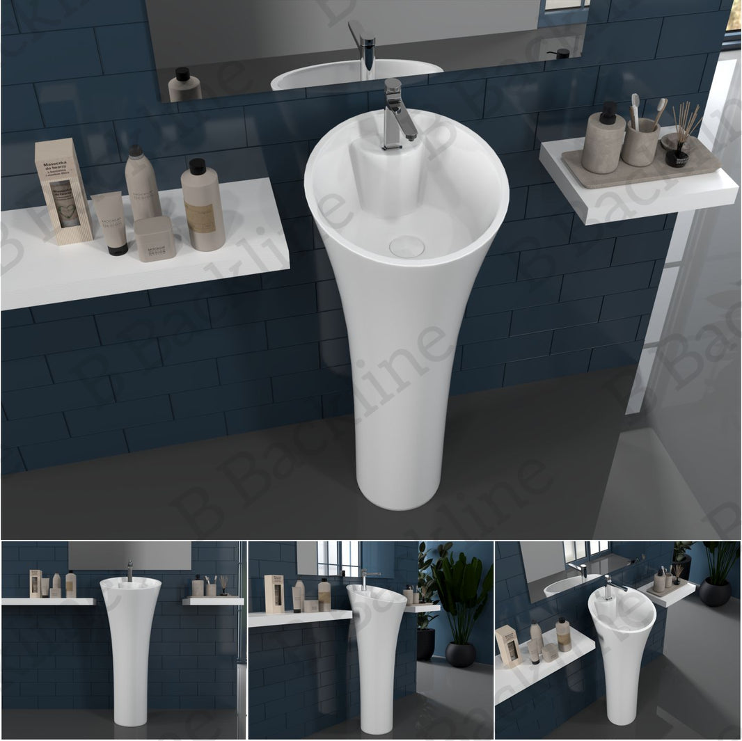 Ceramic Pedestal Wash Basins
