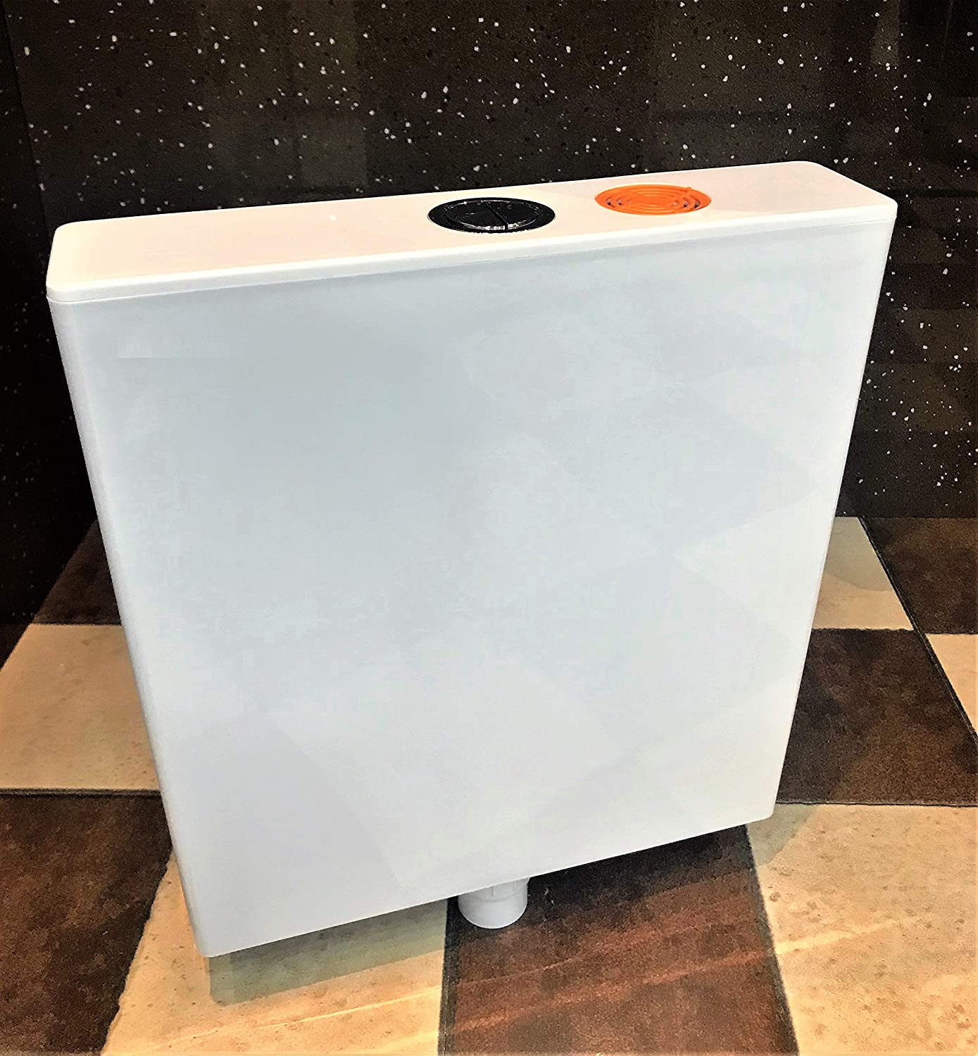 Flush Tank for Toilet Premium Slim Dual Flush (7 LTR + 3 LTR) Center P